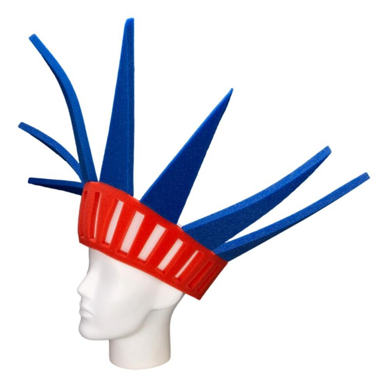 Foam Party Hats: Funny Silly Men & Women Patriotic USA Top - Etsy