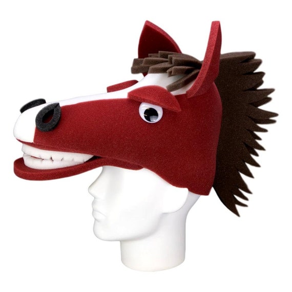 Foam Party Hats Big Horse Hat Horse Gift Hat Horse Party | Etsy