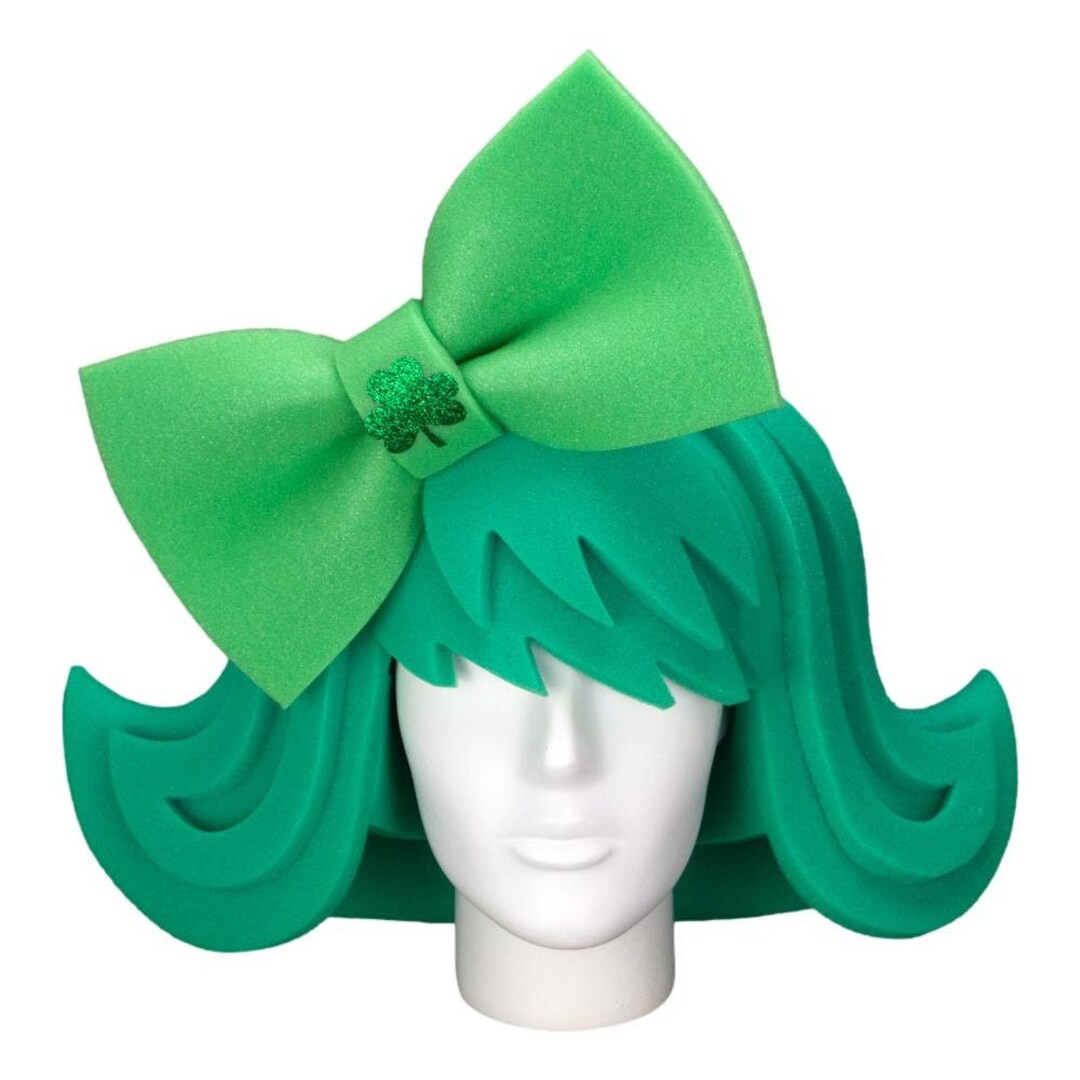 St Patrick's Wig Saint Patrick Party St Patricks Women - Etsy