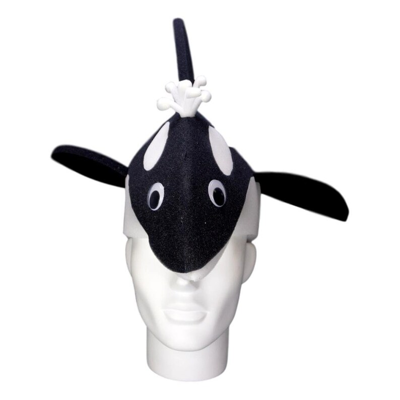 Foam Party Hats Killer Whale Hat Orca Party Hat Nautical - Etsy