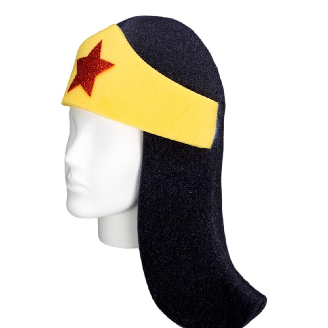 Foam Party Hats Wig With Crown Cosplay Wigs Superhero Wig - Etsy