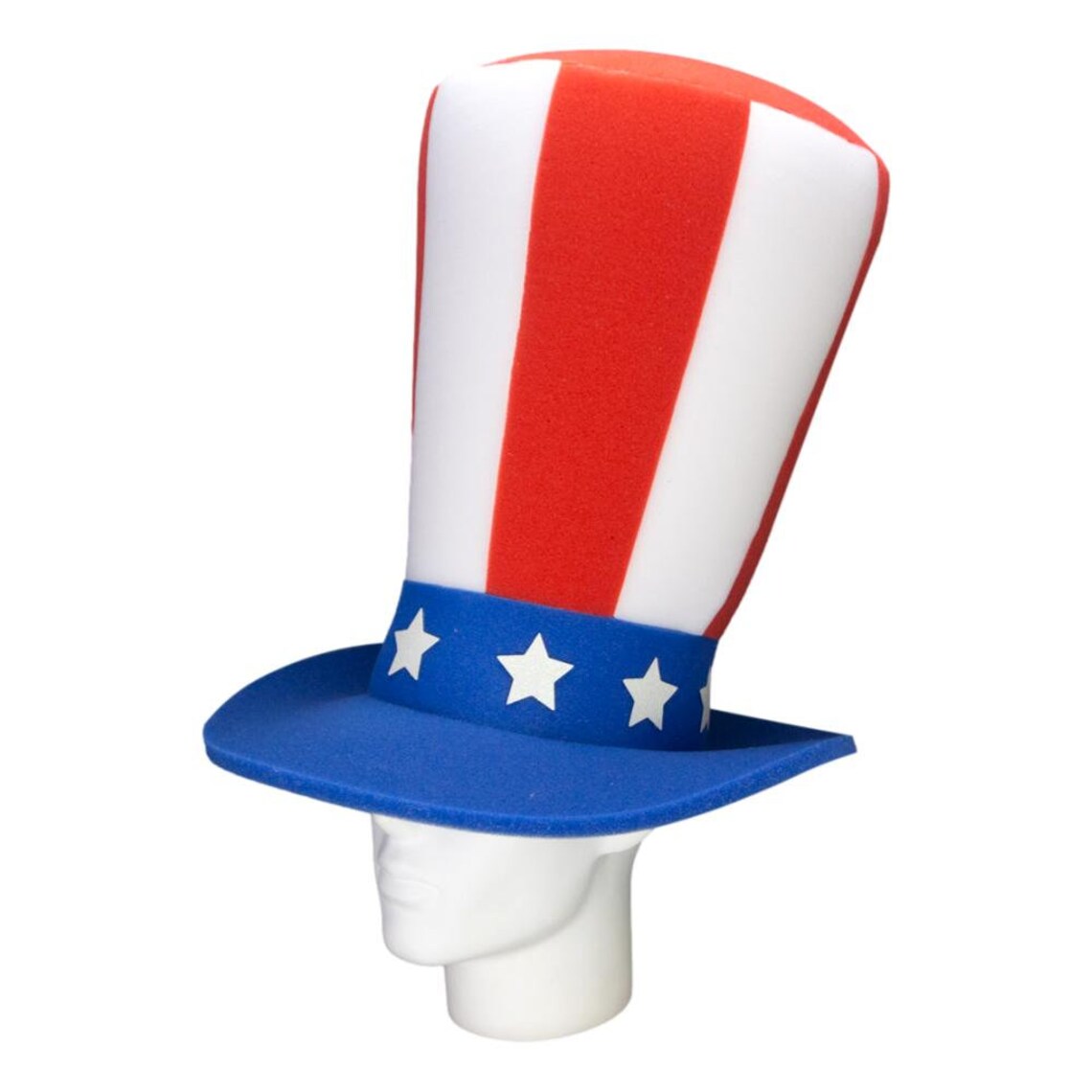 Foam Party Hats: Funny Silly Mens Patriotic Uncle Sam USA | Etsy