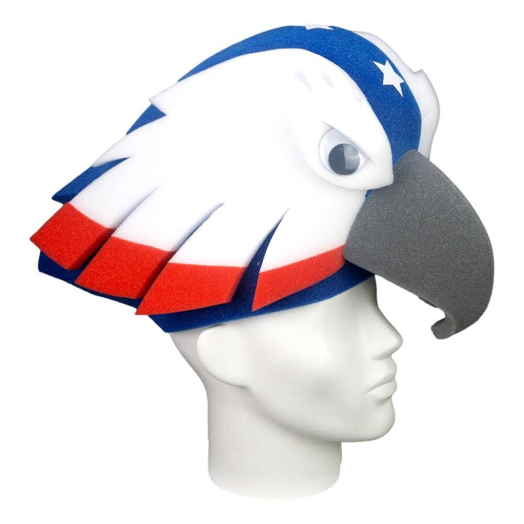 Foam Party Hats: Patriotic Eagle - Hat Crazy Hat - 4th of July Hat ...