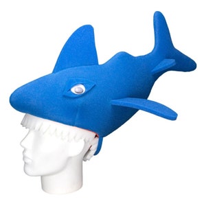 Foam Party Hats Open Mouth Shark Hat - Shark Party Hat - Shark Gift Hat ...