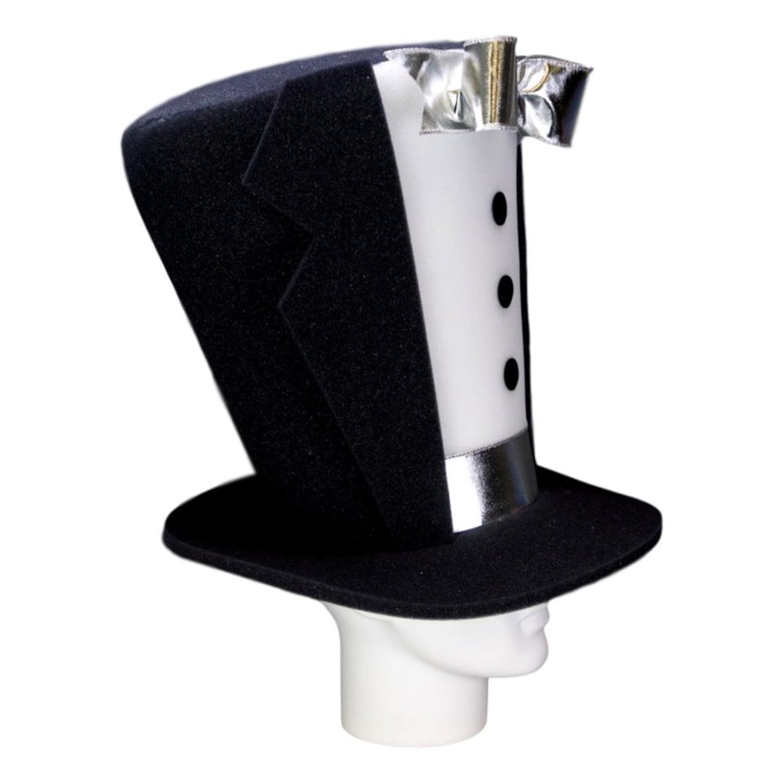 Foam Party Hats Gala Tuxedo Hat Wedding Tuxedo Hat Tuxedo | Etsy
