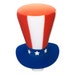 Foam Party Hats: Funny Silly Mens Patriotic Uncle Sam USA - Etsy
