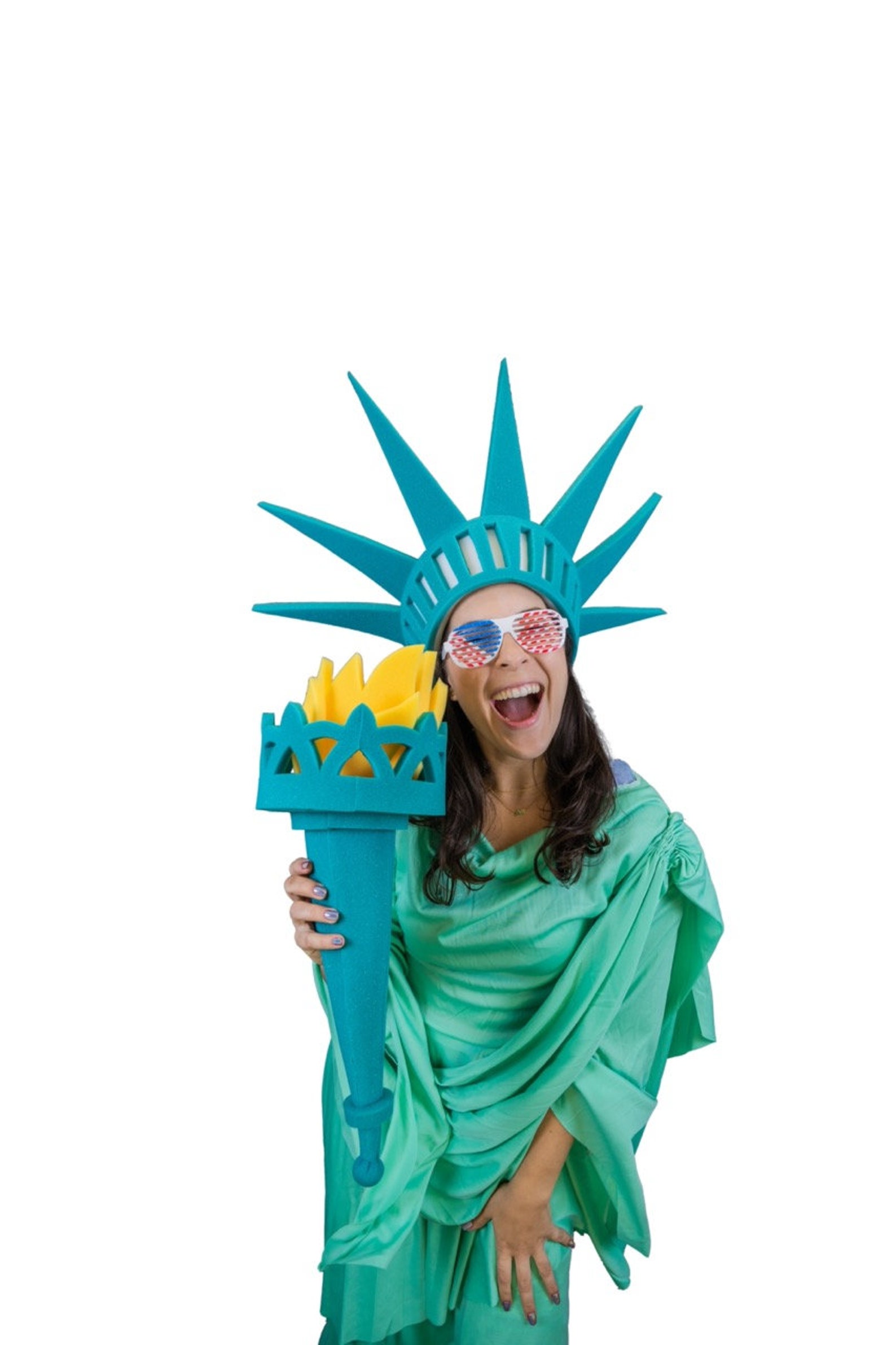 Foam Party Hats: Funny Silly Men & Women Patriotic USA Top - Etsy