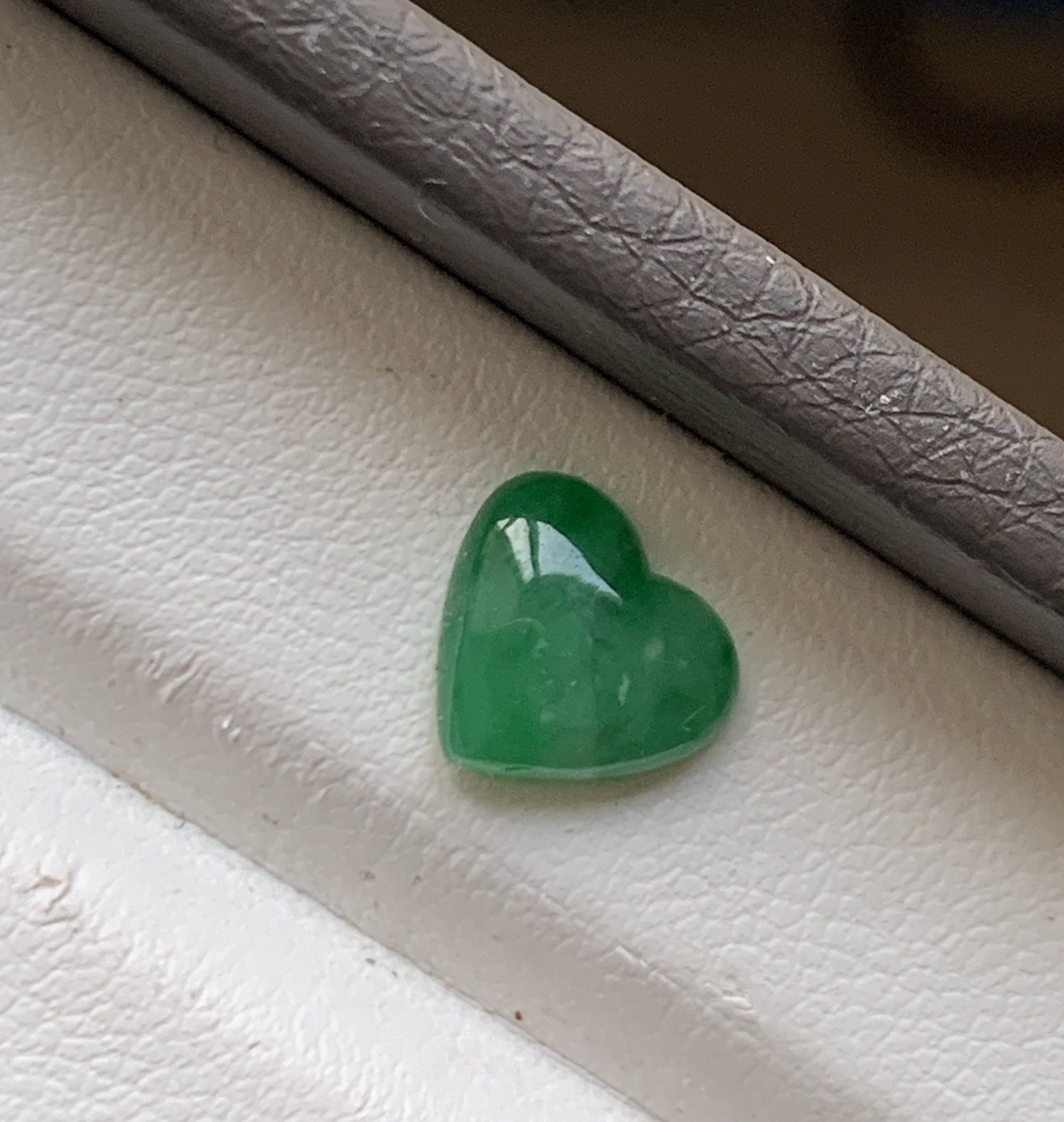 Natural Jade Heart Shape 8.8x8x2.8mm - Jade Pendant/ring • Jewelry ...