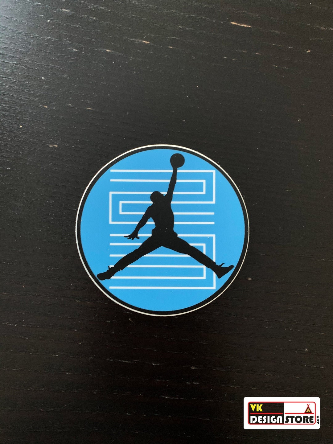 Jordan 23 Light Blue Sticker 3 X 3. Laptop - Etsy