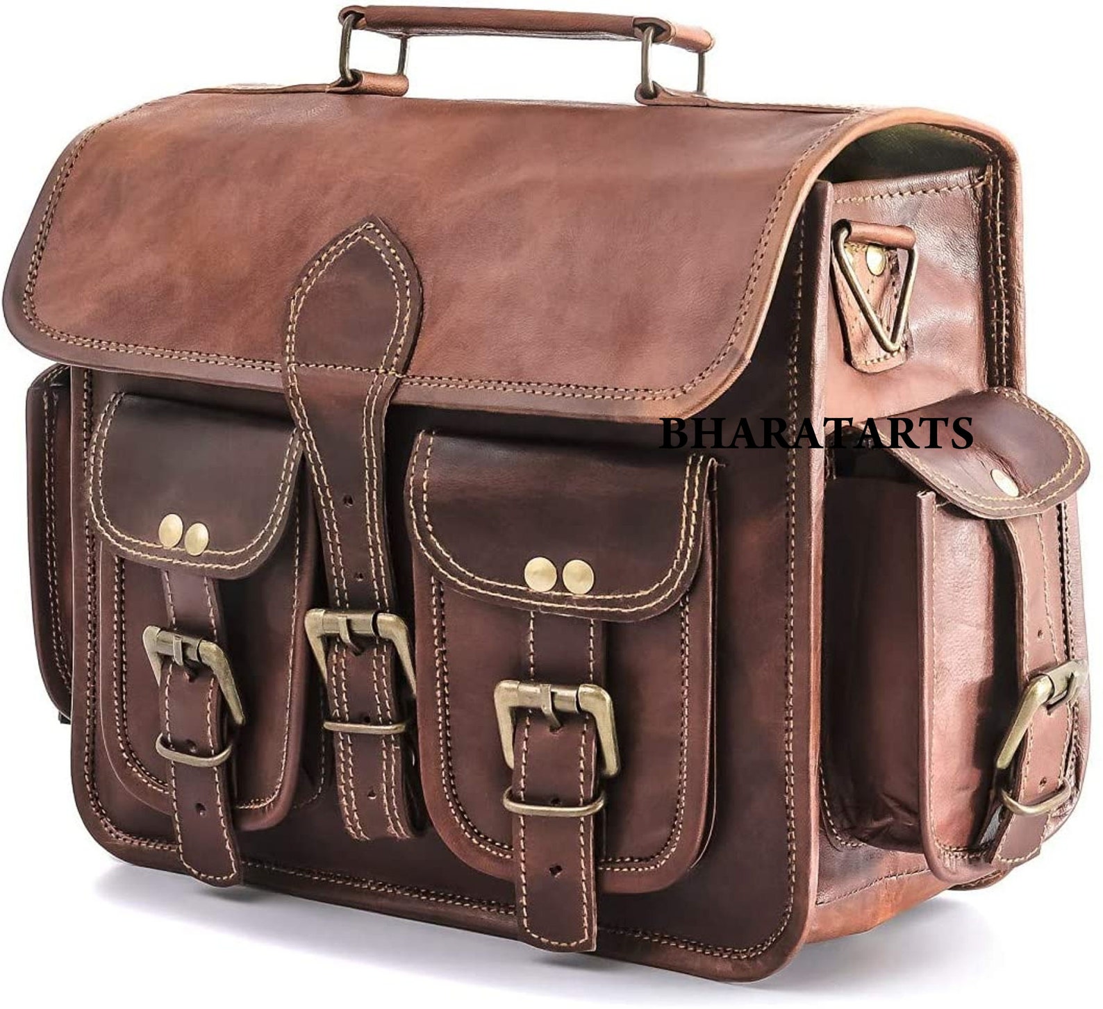 Leather Bike Bag Pair Saddle Bag Set of 2 Bags Panniers Bag - Etsy