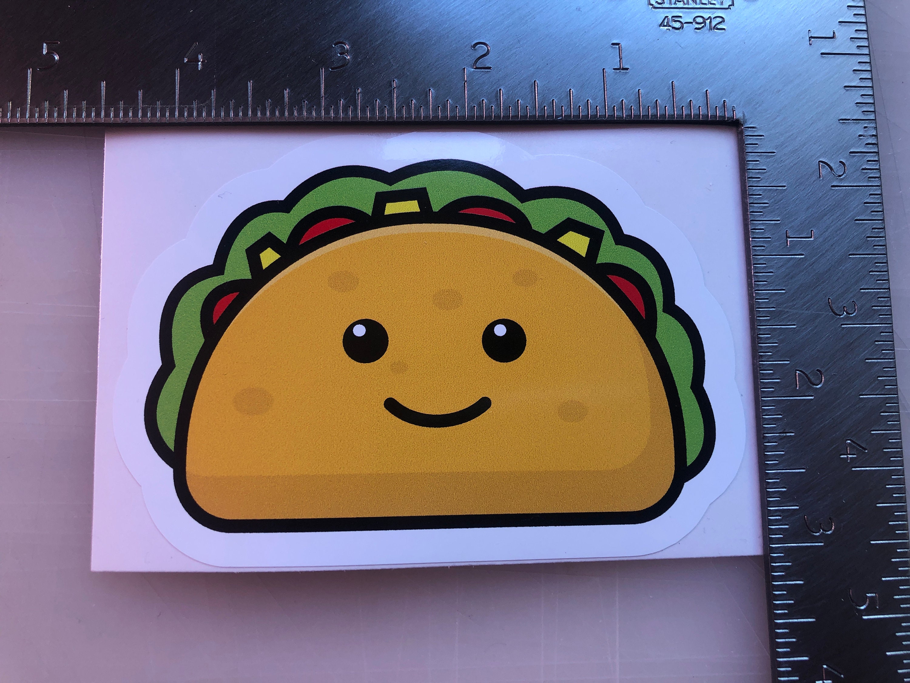 Taco Sticker - Etsy