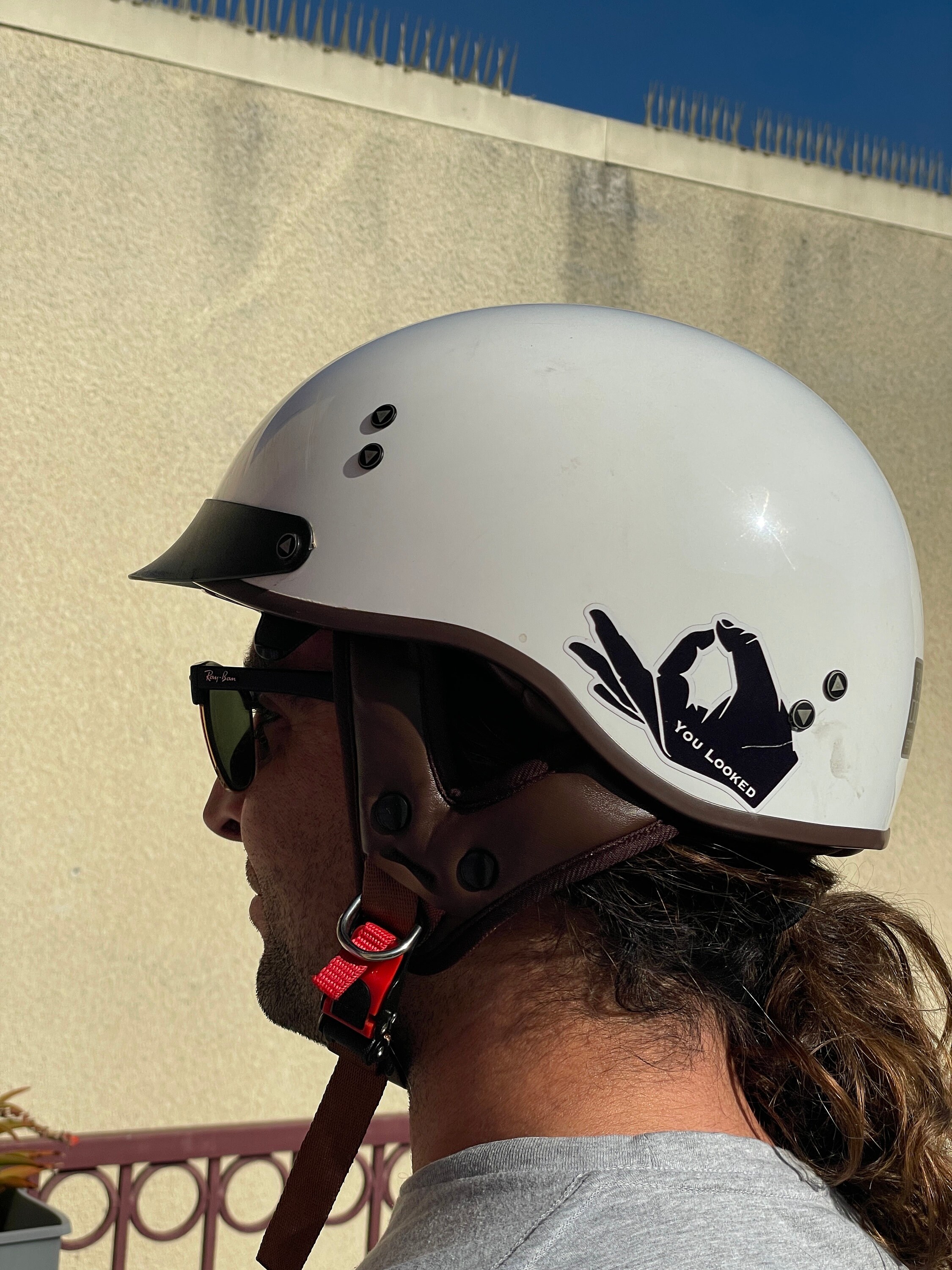 You Looked - Hand Sticker - Etsy