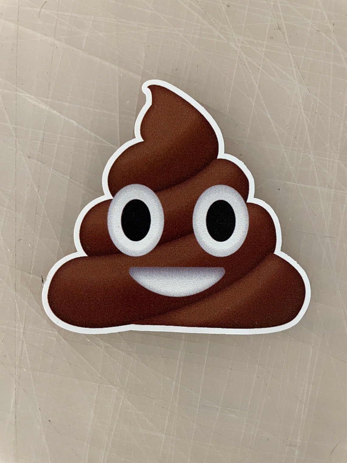 Poop Emoji Sticker - Etsy