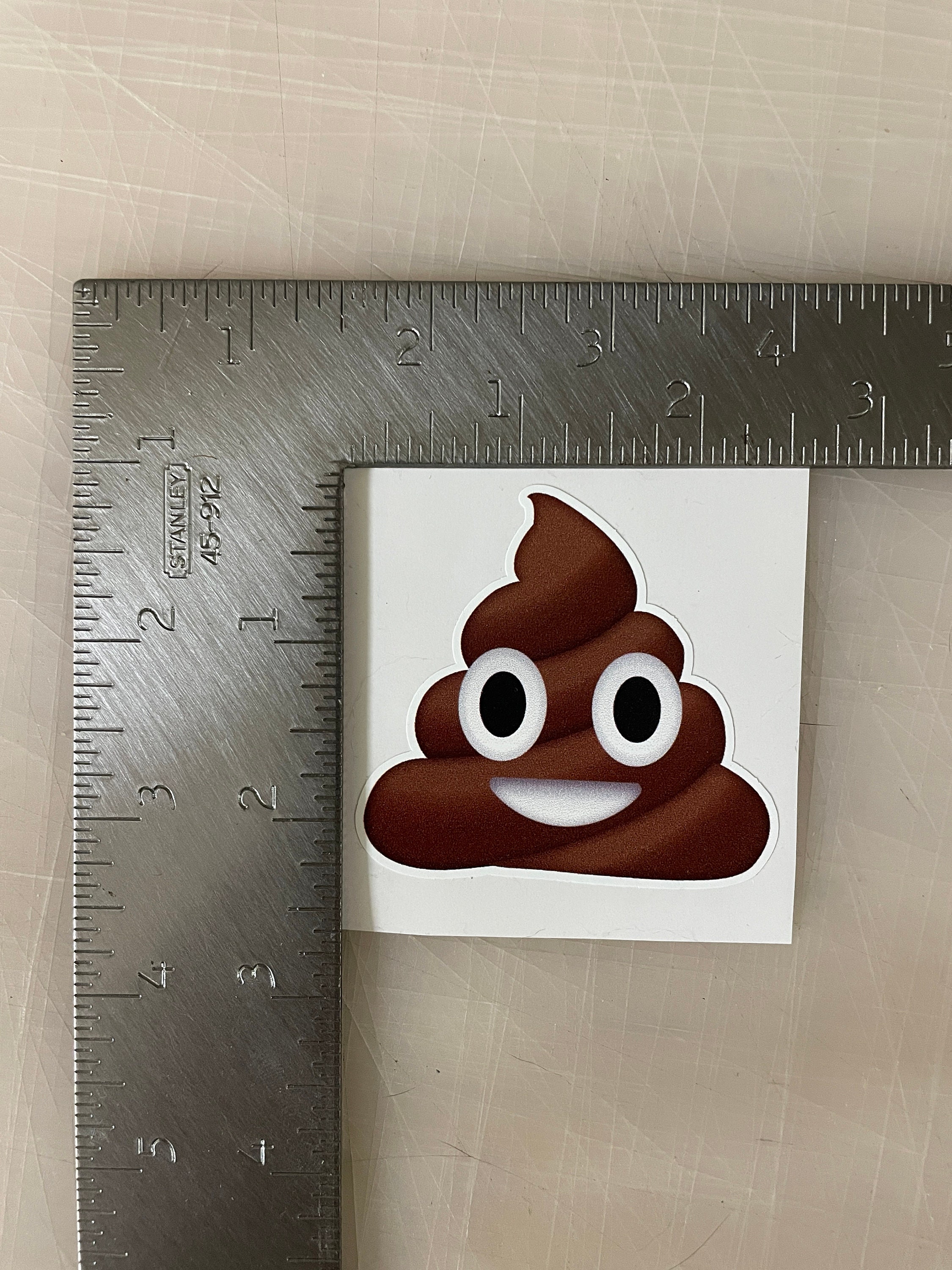 Poop Emoji Sticker - Etsy