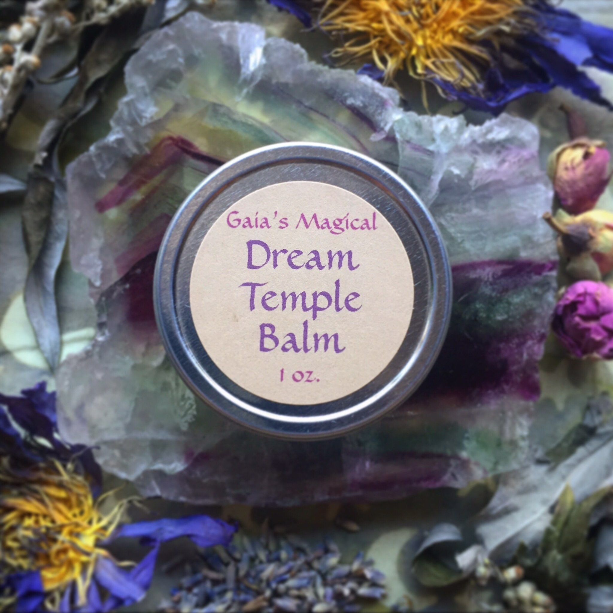 Gaia’s Magical Dream Temple Balm Made With Organic Ingredients! Restock ...