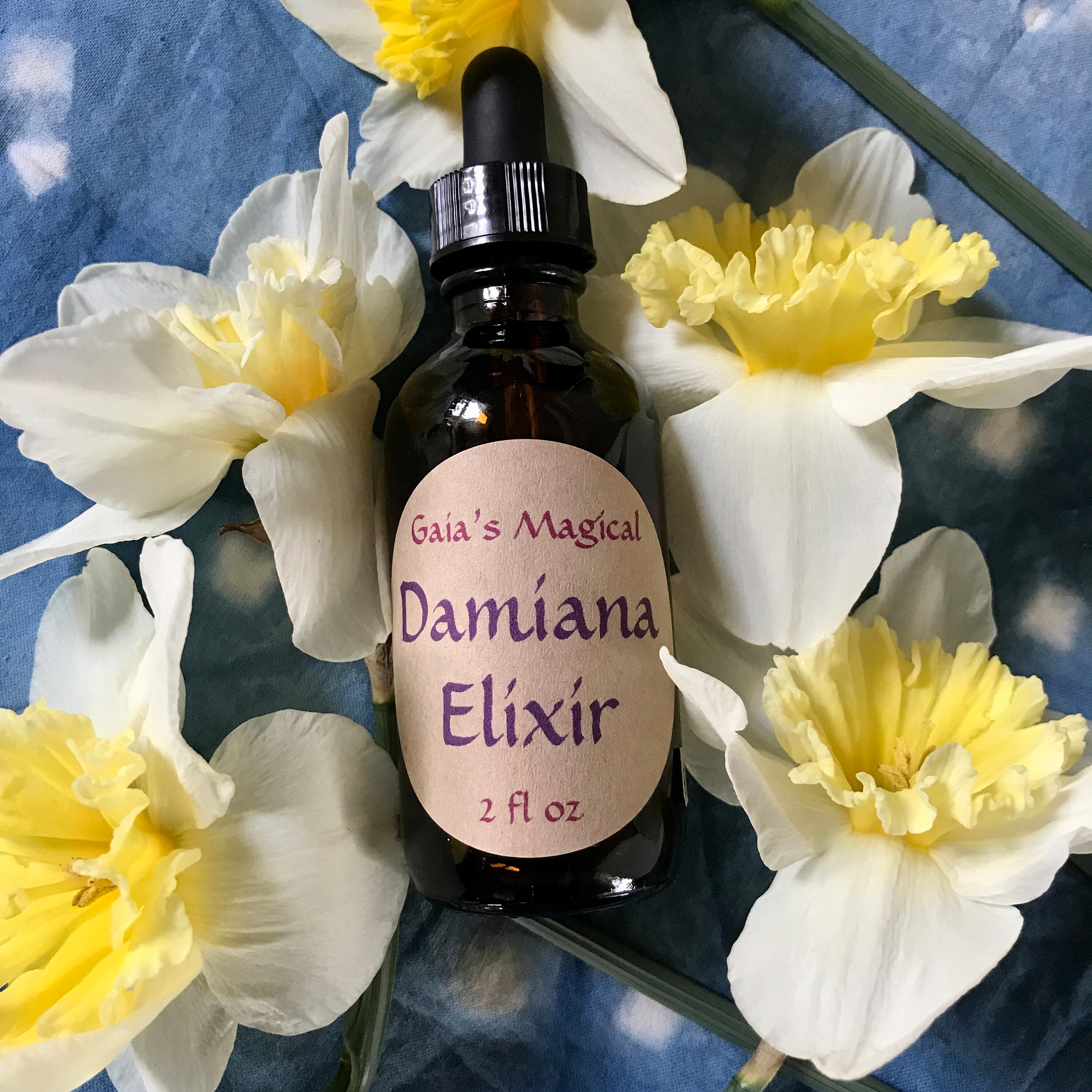 Gaias Magical Damiana Elixir Made With Organic Ingredients : Damiana Elixir Supporting Mood ...