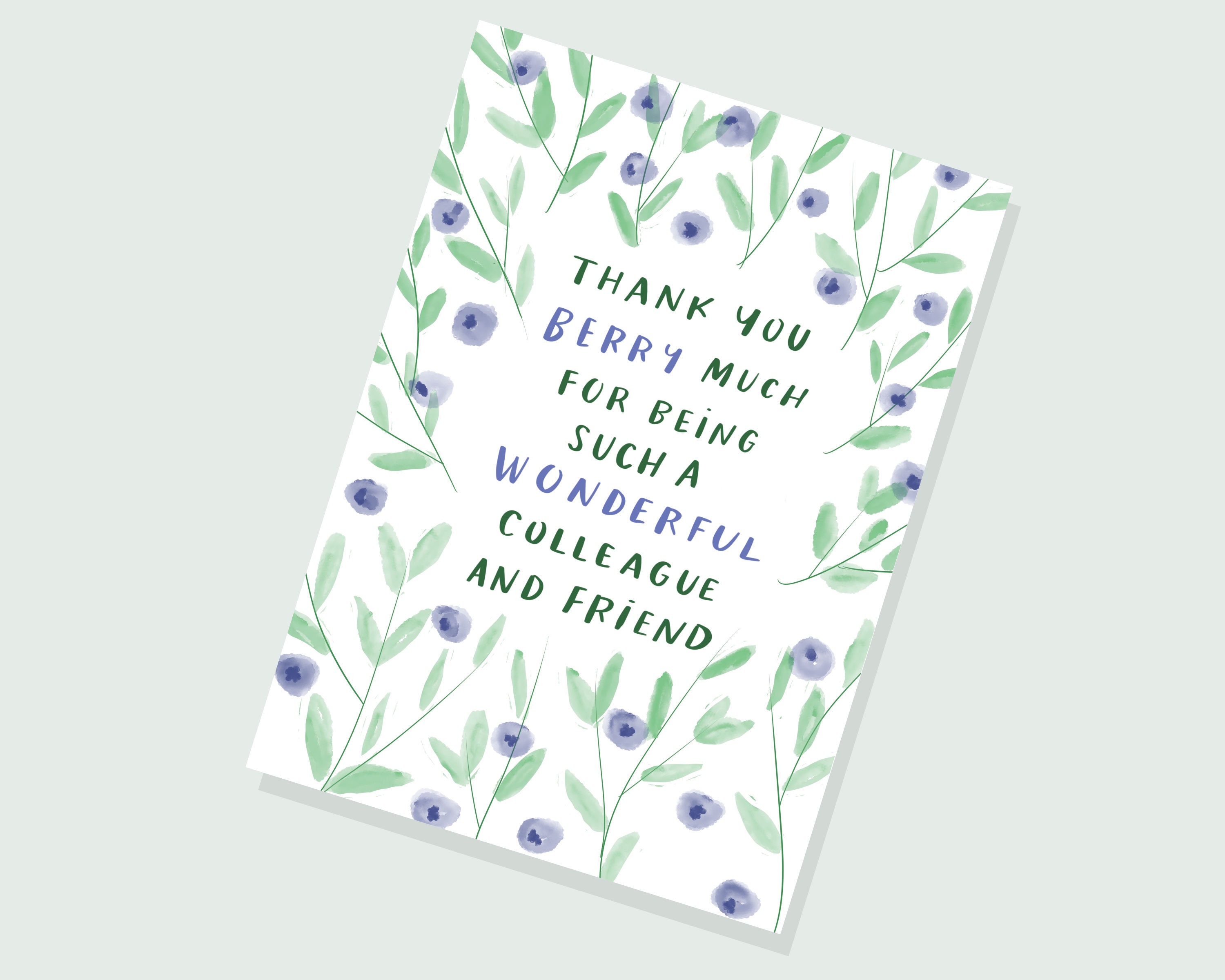 Instant Download Lovely Retirement Card for Women, Wonderful Colleague ...