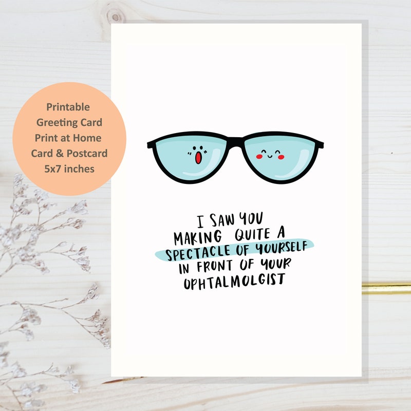 Eye Surgery Card - Etsy