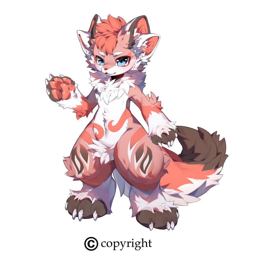 Limited Edition Custom Fursona, Full Body Fursuit, Furry Convention ...