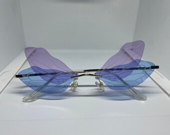 Wing Winged Glasses | Etsy
