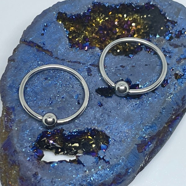 Captive Bead Ring - Etsy