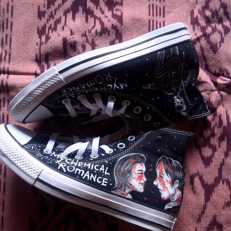 Custom Grunge Shoes - Etsy UK