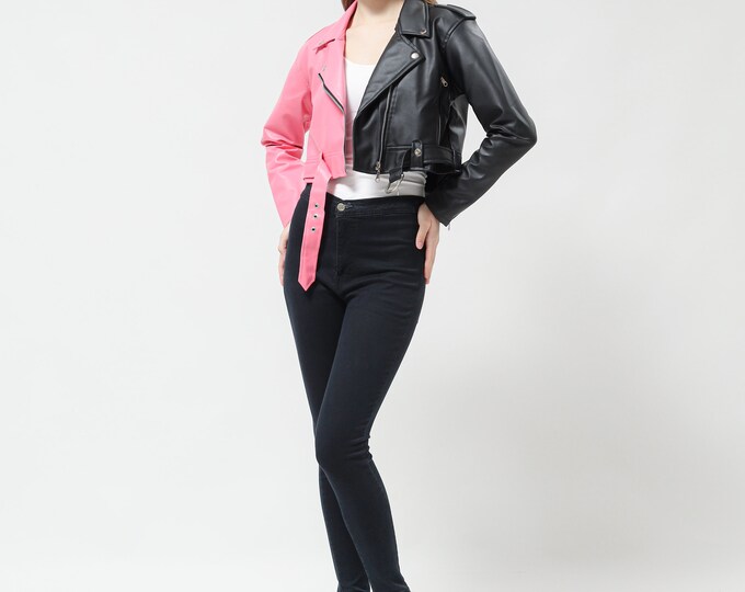 Lil Peep rapero chaqueta de cuero personalizada arte callejero Never ...