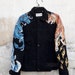 Unleash Your Edgy Side: Hand-painted Denim Jacket With Aesthetic Bone ...