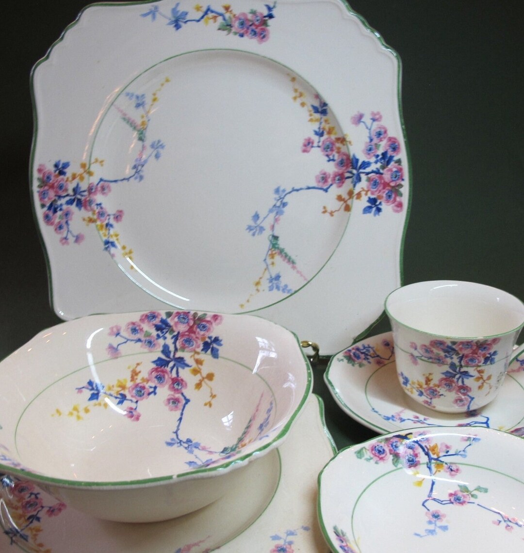 Royal Winton and Royal Denby (staffordshire), Tableware for One Person ...