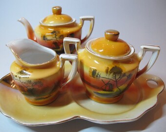 Tea Set Windmill - Etsy
