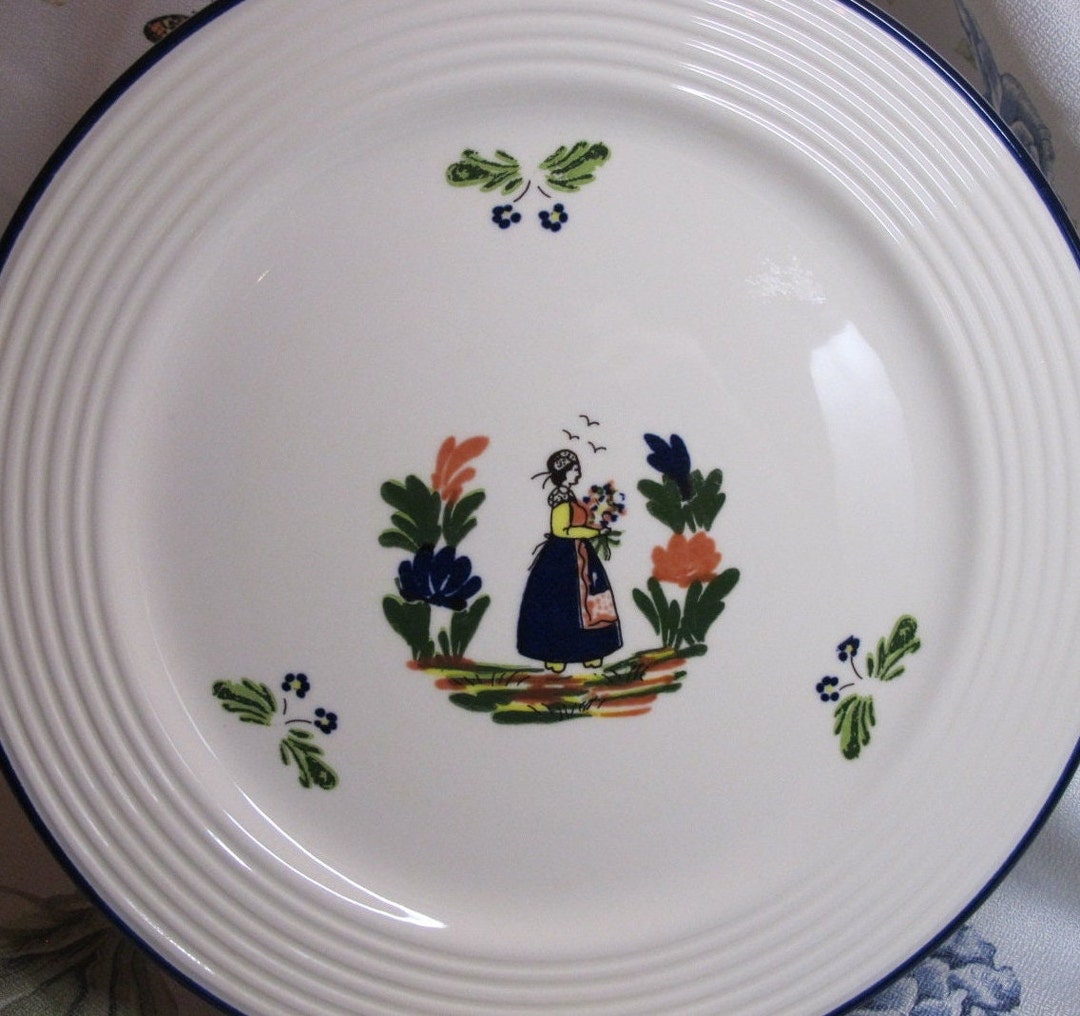 Varages, Decorative Ceramic Plate From Varages france - Etsy