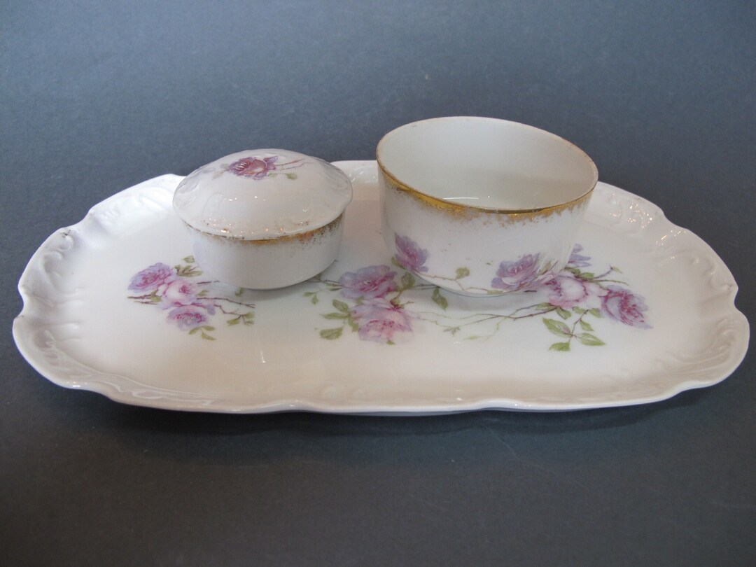Antique, Fine Porcelain Dresser Set, Circa 1900 - Etsy