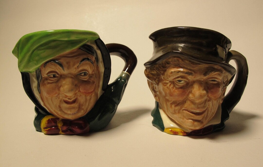 ROYAL DOULTON, Small Jugs 3.25 Inches From the Character Jug Collection ...