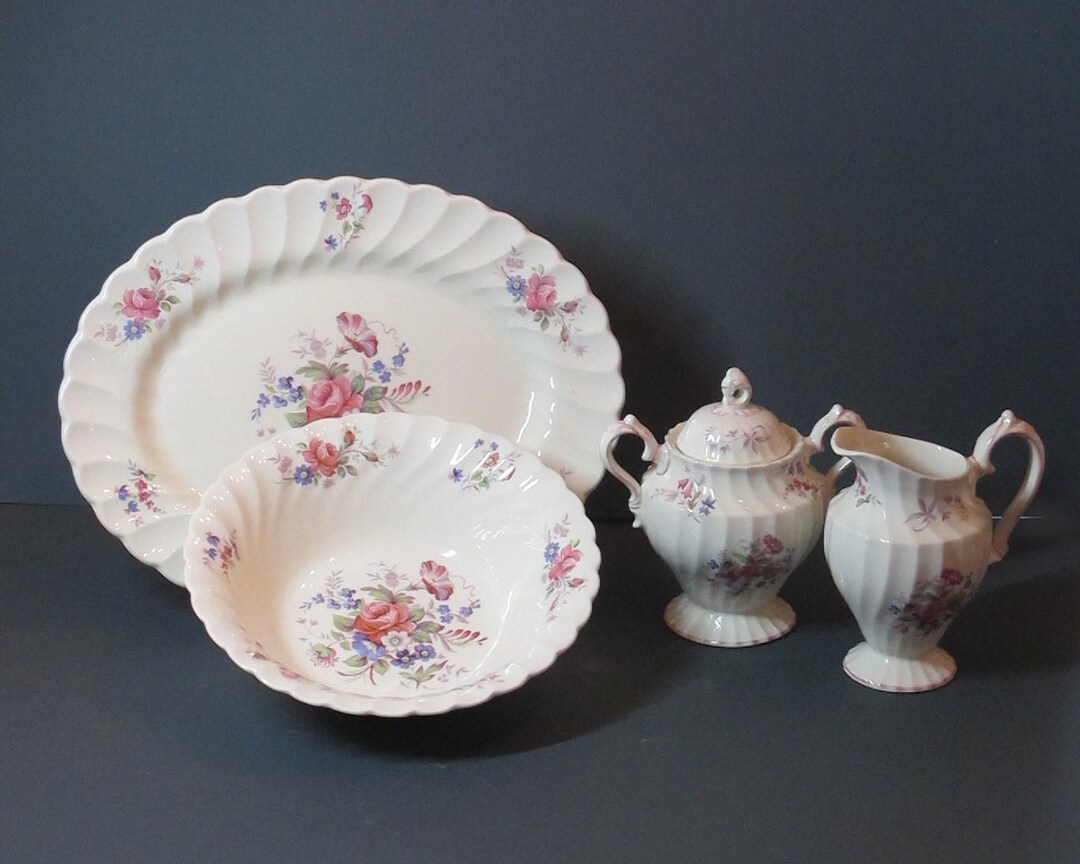 Myott, Olde Chelsea Fragrance Service Pieces, England Circa 1950 - Etsy
