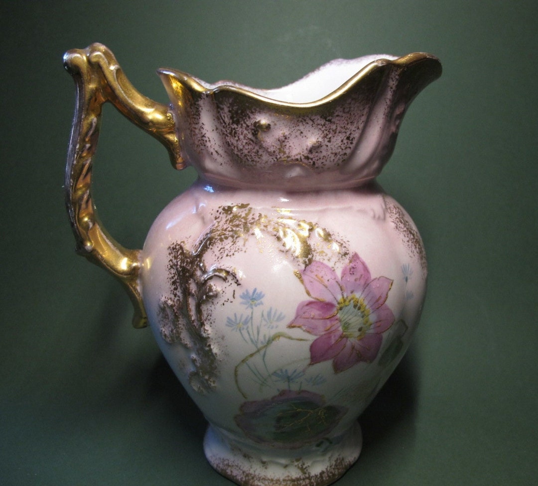 Antique, Clementson and Bros, Antique Semi-porcelain Milk Jug, England ...