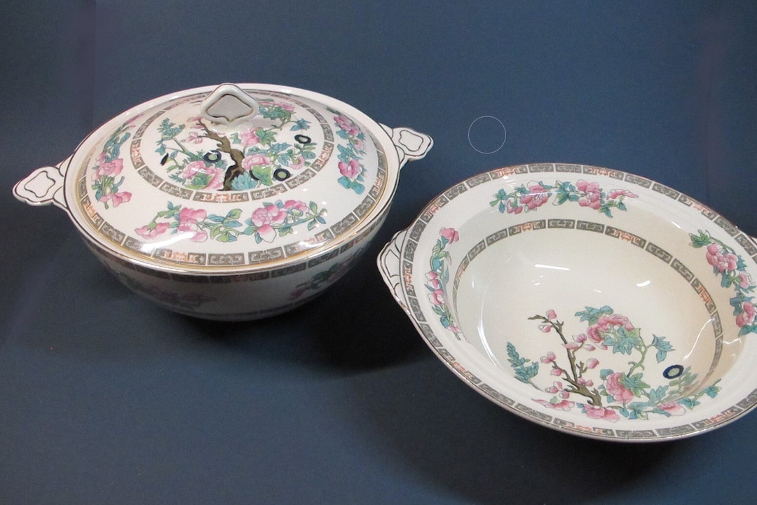 Newhall Hanley Staffordshire, Serving Dishes With the 'indian Tree ...