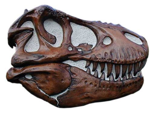 Tyrannosaurus Rex Life-size Skull Sculpture - Etsy