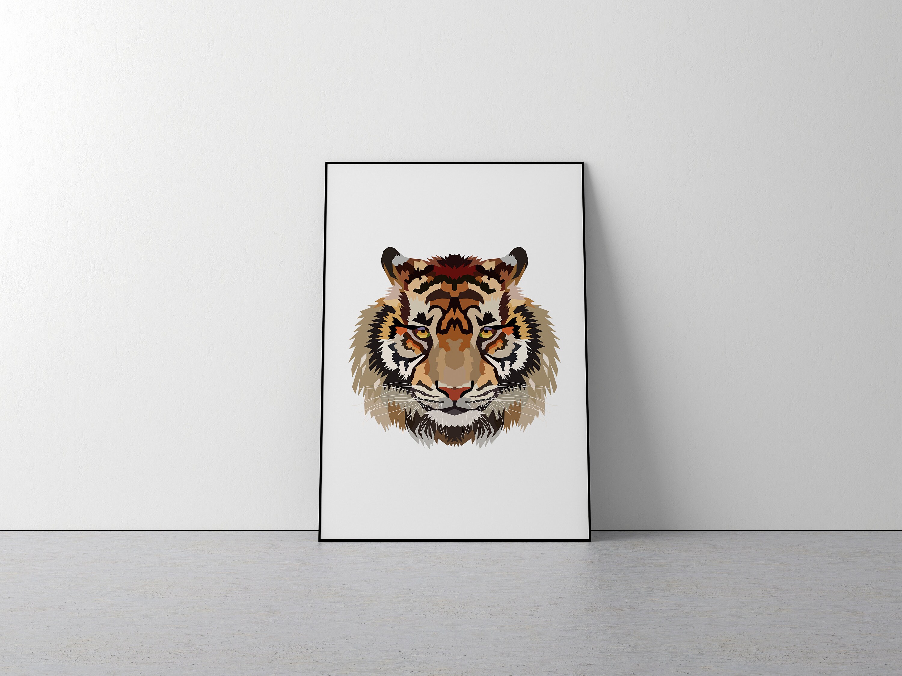 Tiger Head SVG, Wild Animal Face, Clipart Tattoo Vector, Download PNG ...