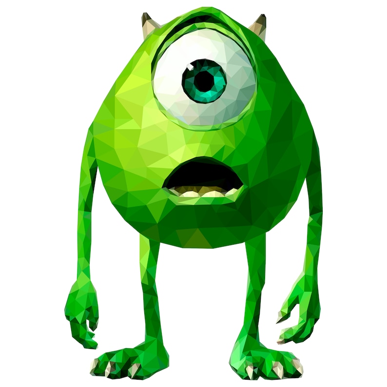 Mike Wazowski SVG Monster Inc Clip Art Monsters University - Etsy