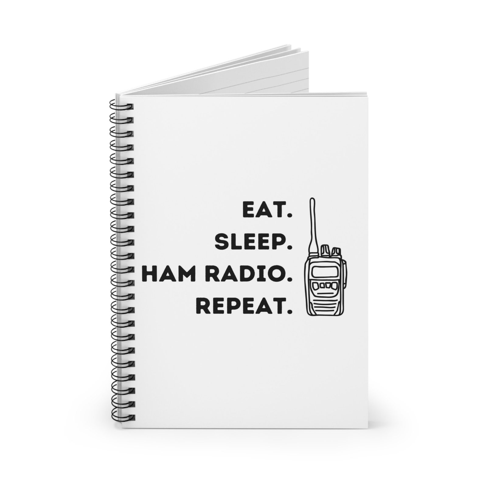 Ham Radio - Lined Notebook - Etsy