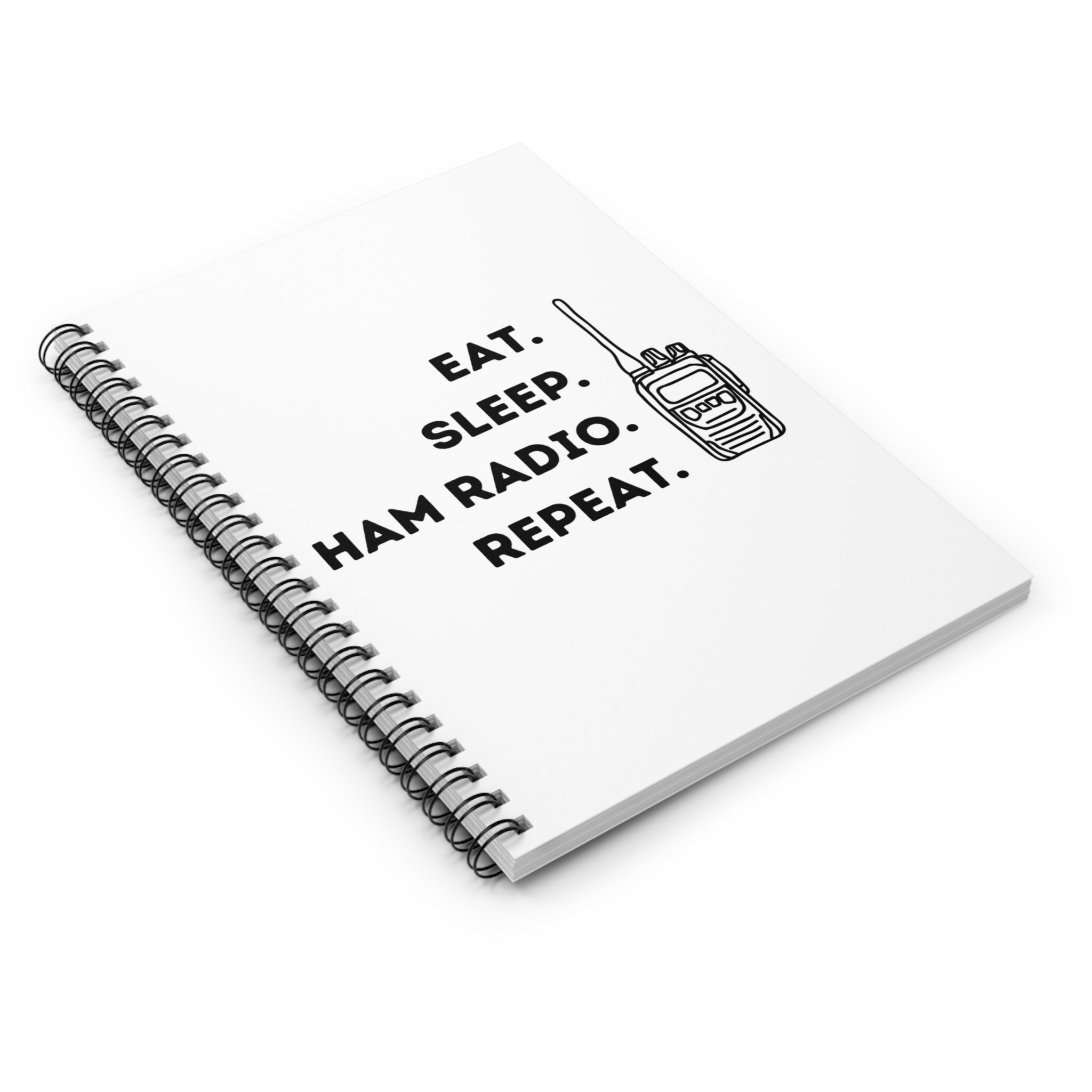 Ham Radio - Lined Notebook - Etsy