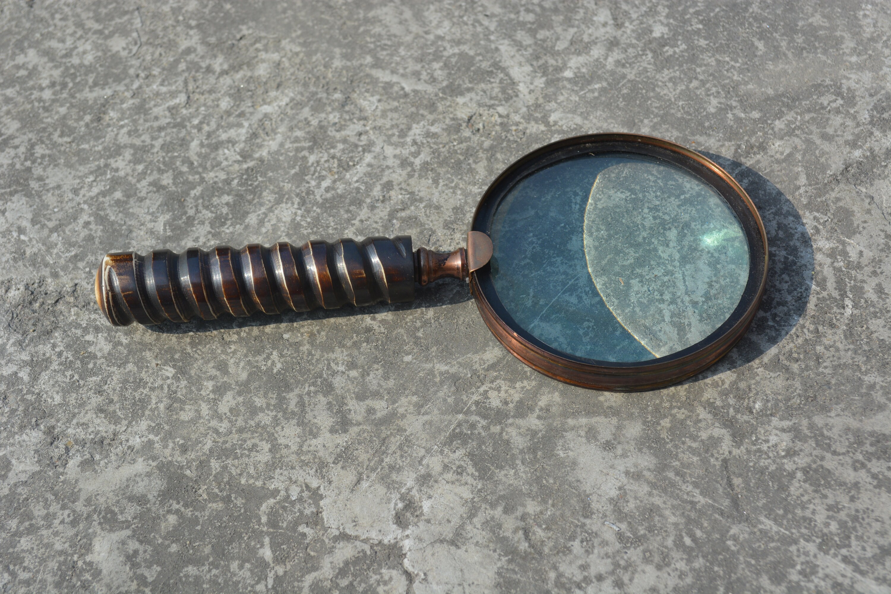 Beautiful Hand Held Magnifying Glass Collectible Gift Home | Etsy