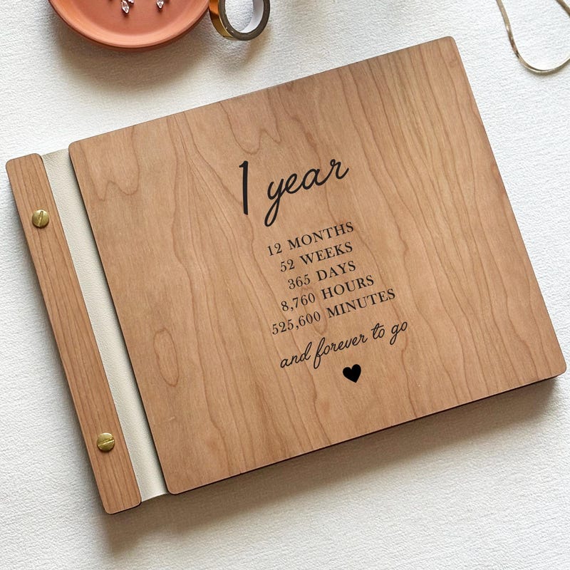 Anniversary Memory Journal - Etsy