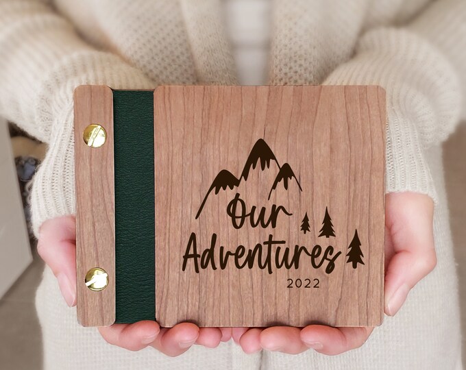 Camping Photo Book, Hiking, 4 X 6 Photo Album, Outdoor, Summer Camp ...