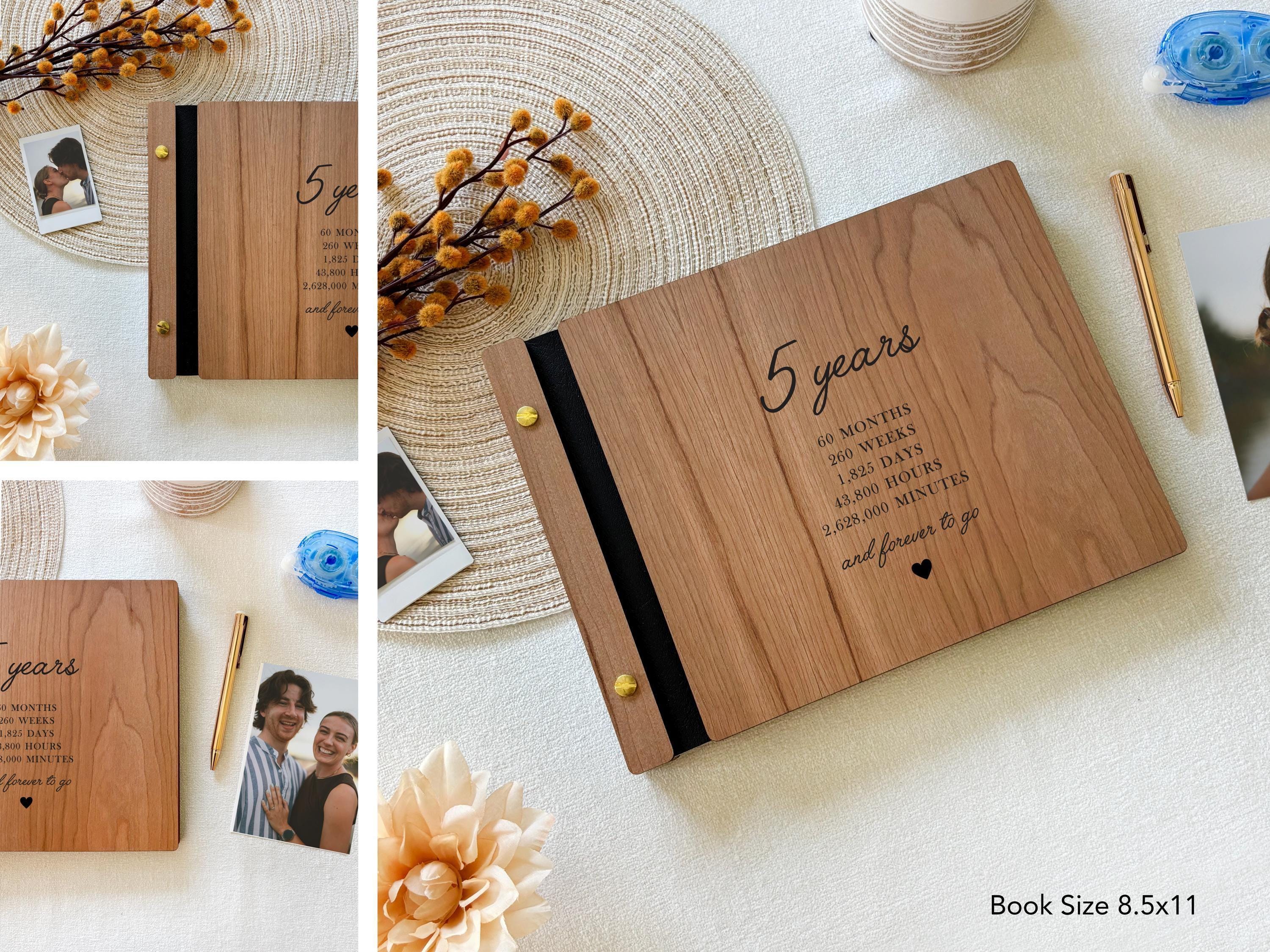 5th Anniversary Gift Five Years Wood Anniversary Gift for Him, for ...
