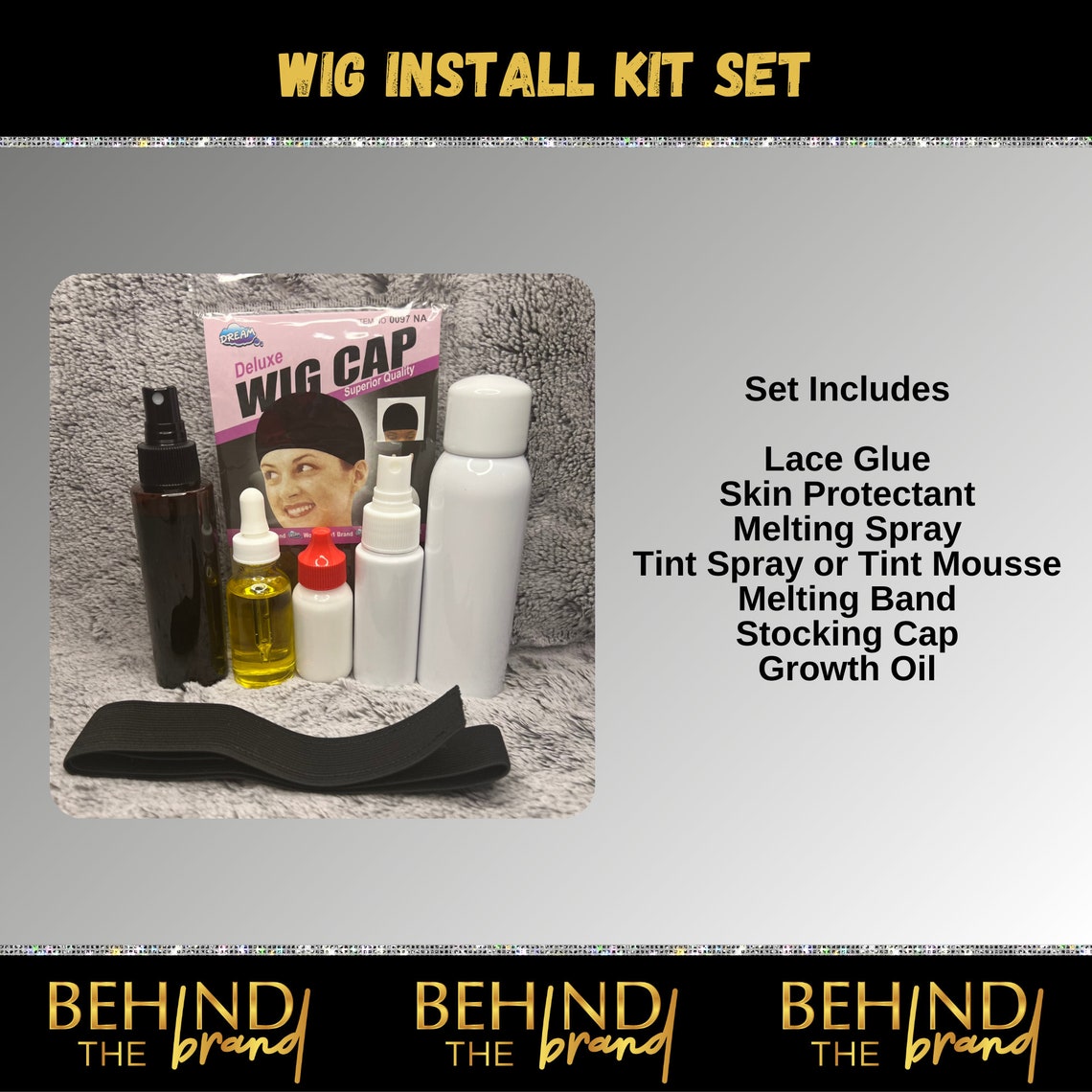Wig Install Kit Set - Etsy
