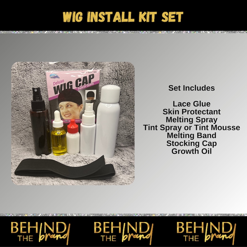 Wig Install Kit Set - Etsy