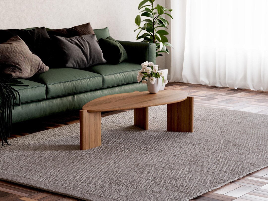 Unique Coffee Table - Modern Coffee Table - Wooden Oak Coffee Table ...