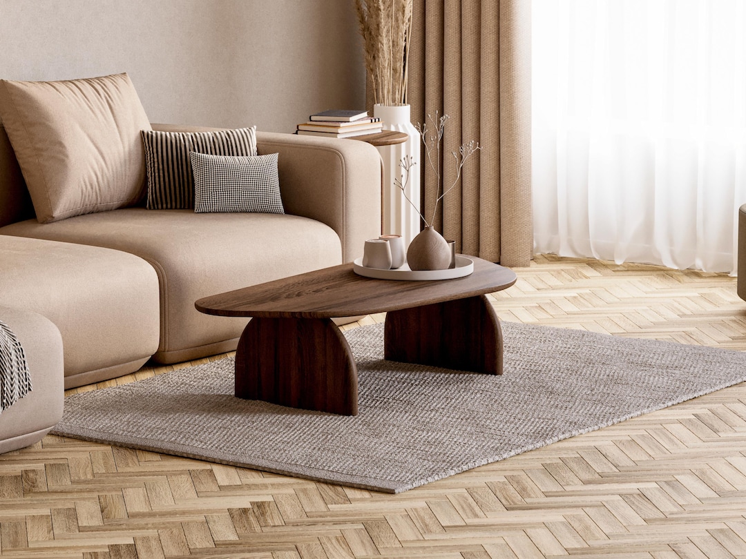 Modern Coffee Table - Scandi Oak Coffee Table - Unique Coffee Table - Original Coffee Table ...