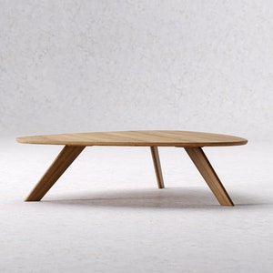 Modern Coffee Table - Unusual Shape Coffee Table - Low Coffee Table ...